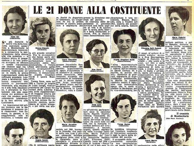 Schio. Al Pasini le 21 donne della Costituzione - AltoVicentinOnline Schio. Al Pasini le 21 donne della Costituzione - AltoVicentinOnline