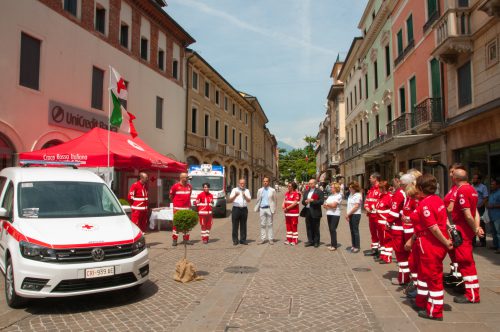 Croce Rossa Thiene inaugurato mezzo soccorso