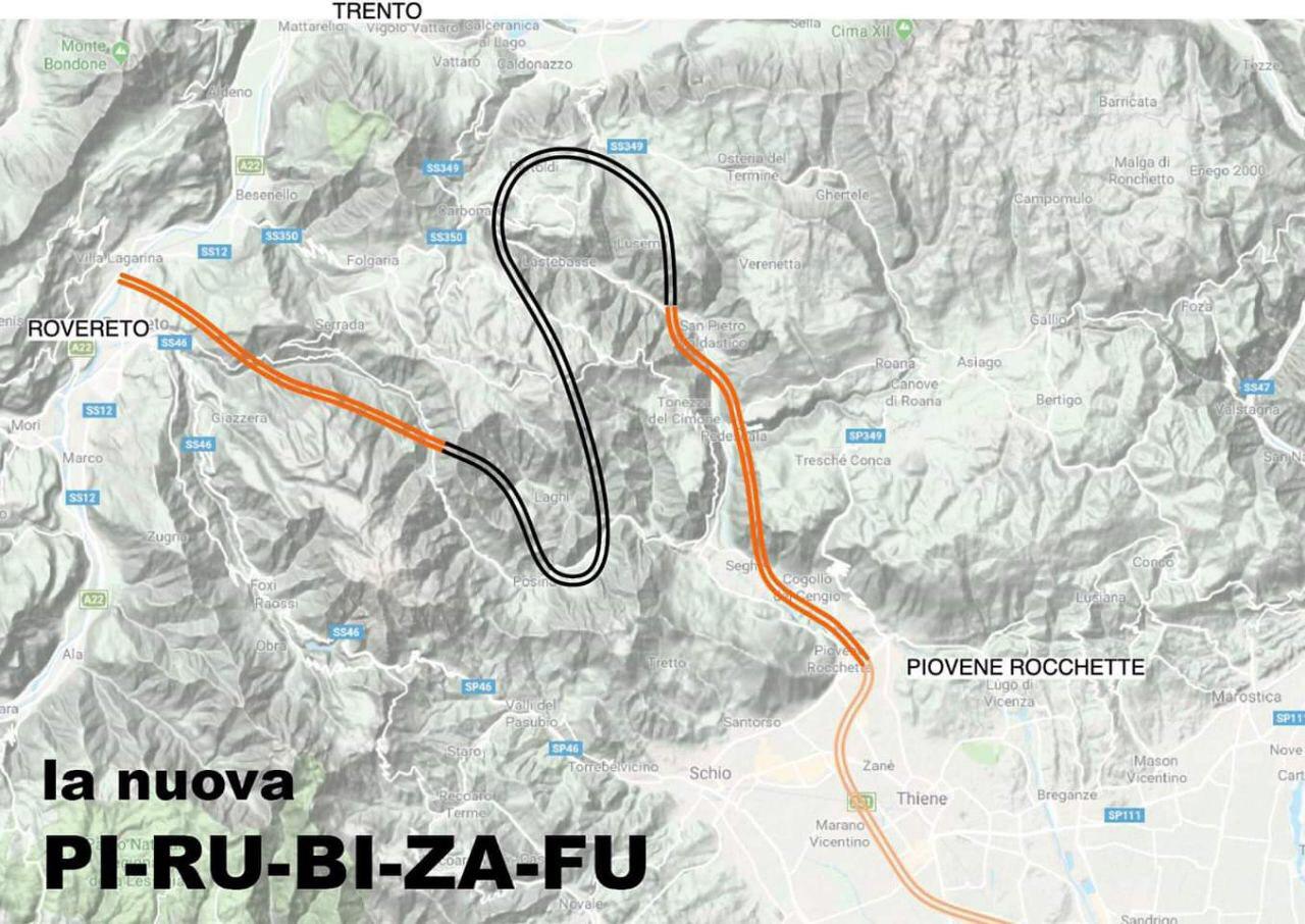 Valdastico Nord, Fugatti ancora a gamba tesa. Unica galleria da ...