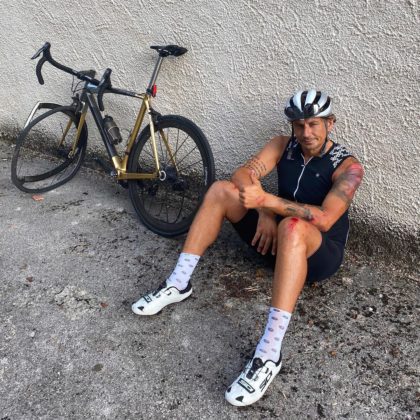 Conco. Pippo Pozzato sta meglio: "Il casco salva la vita ...
