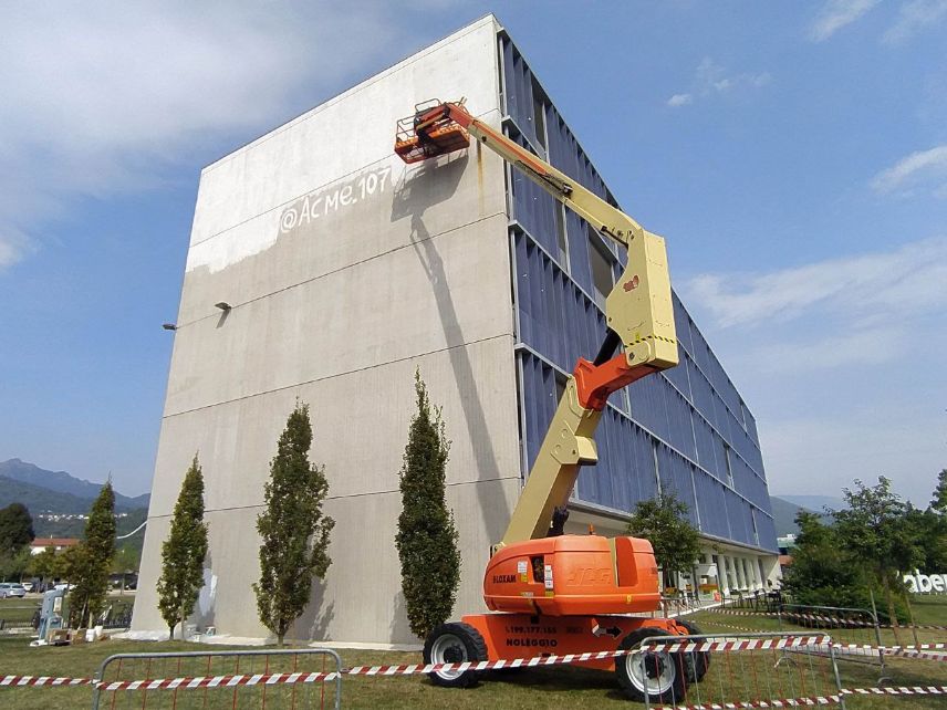 Schio. Street Art al Faber Box: “New look maestoso” - AltoVicentinOnline