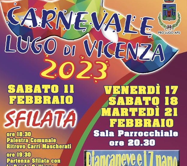 Ecco il programma del Carnevale di Lugo - AltoVicentinOnline