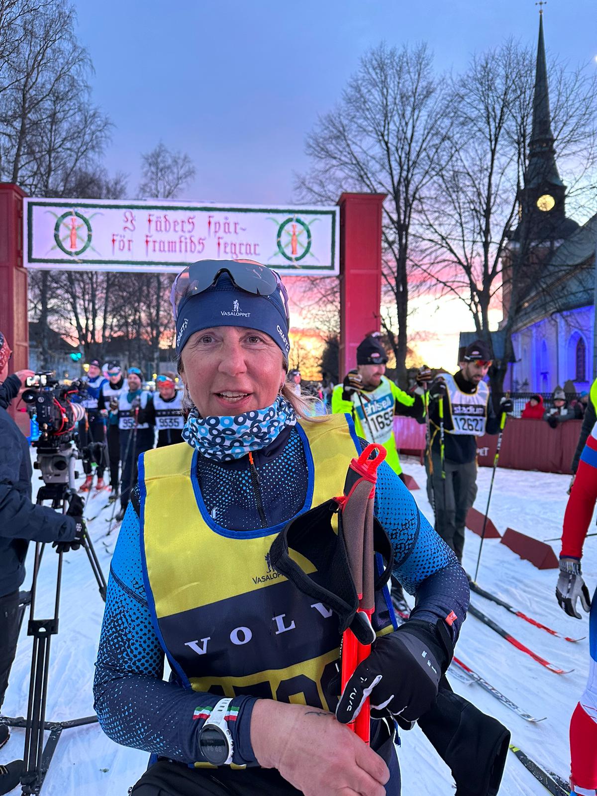 Thiene. Daniela Sterchele a 60 anni al Vasalopett in Svezia. Ha ...