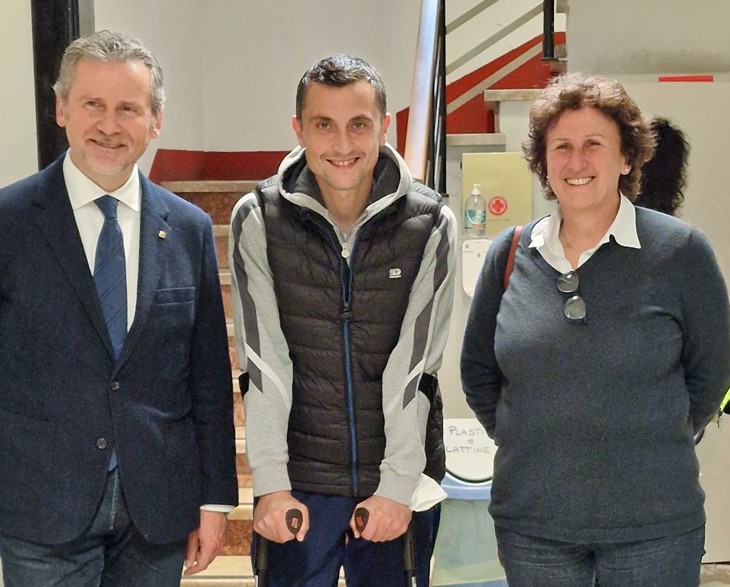 Il presidente del Consiglio del Veneto va a trovare Alex Frusti e porta ...