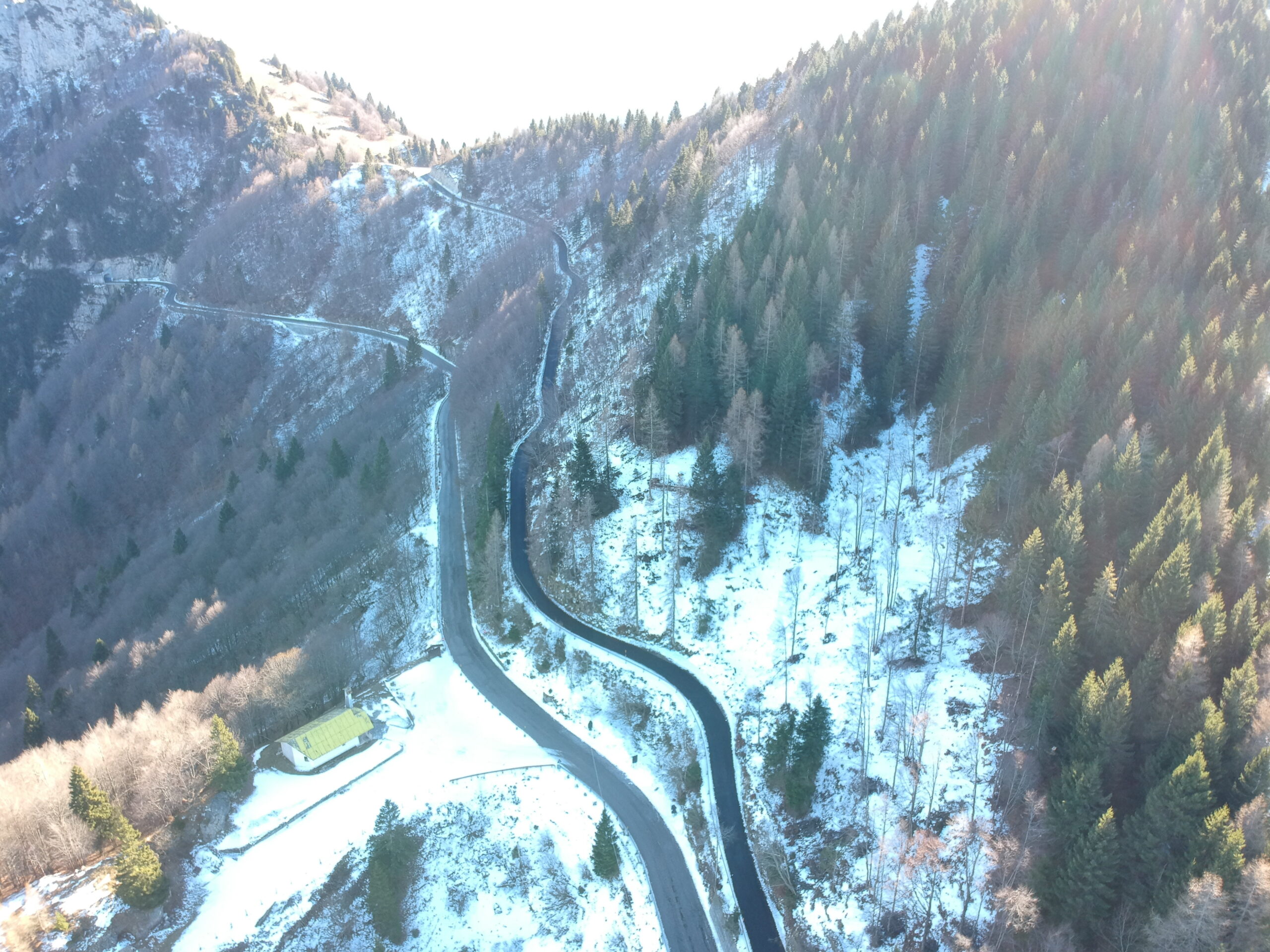 Tonezza-Arsiero-Lastebasse. Al via allargamento della strada della Vena ...