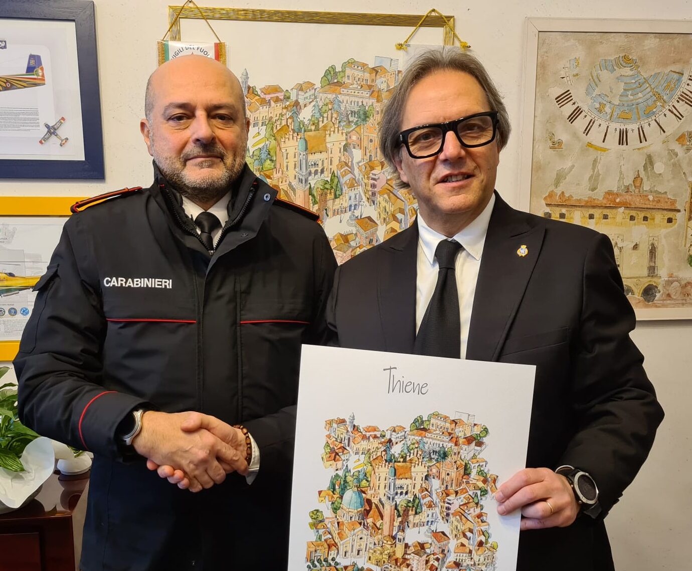 Thiene. Il lgt dei Carabinieri Vincenzo Maiorano va in pensione ...