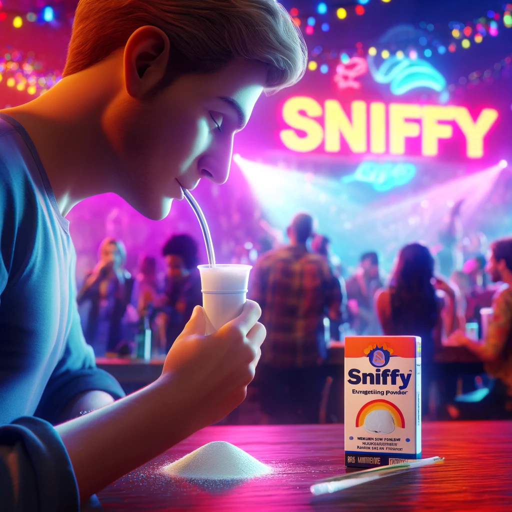 Cresce il bisogno di drogarsi, arriva Sniffy, la polvere bianca ...