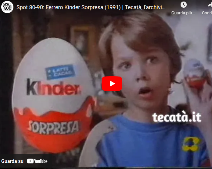 L'ovetto Kinder ha 50 anni e chi non ha collezionato le sorprese ...