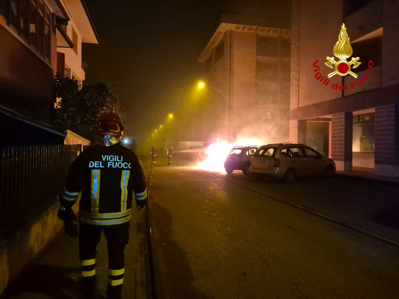 Montecchio Maggiore. Auto ibrida distrutta dalle fiamme ...