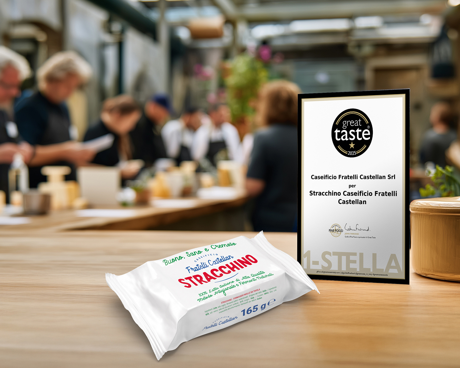 Premio “Great Taste 2025” allo Stracchino del Caseificio Fratelli ...