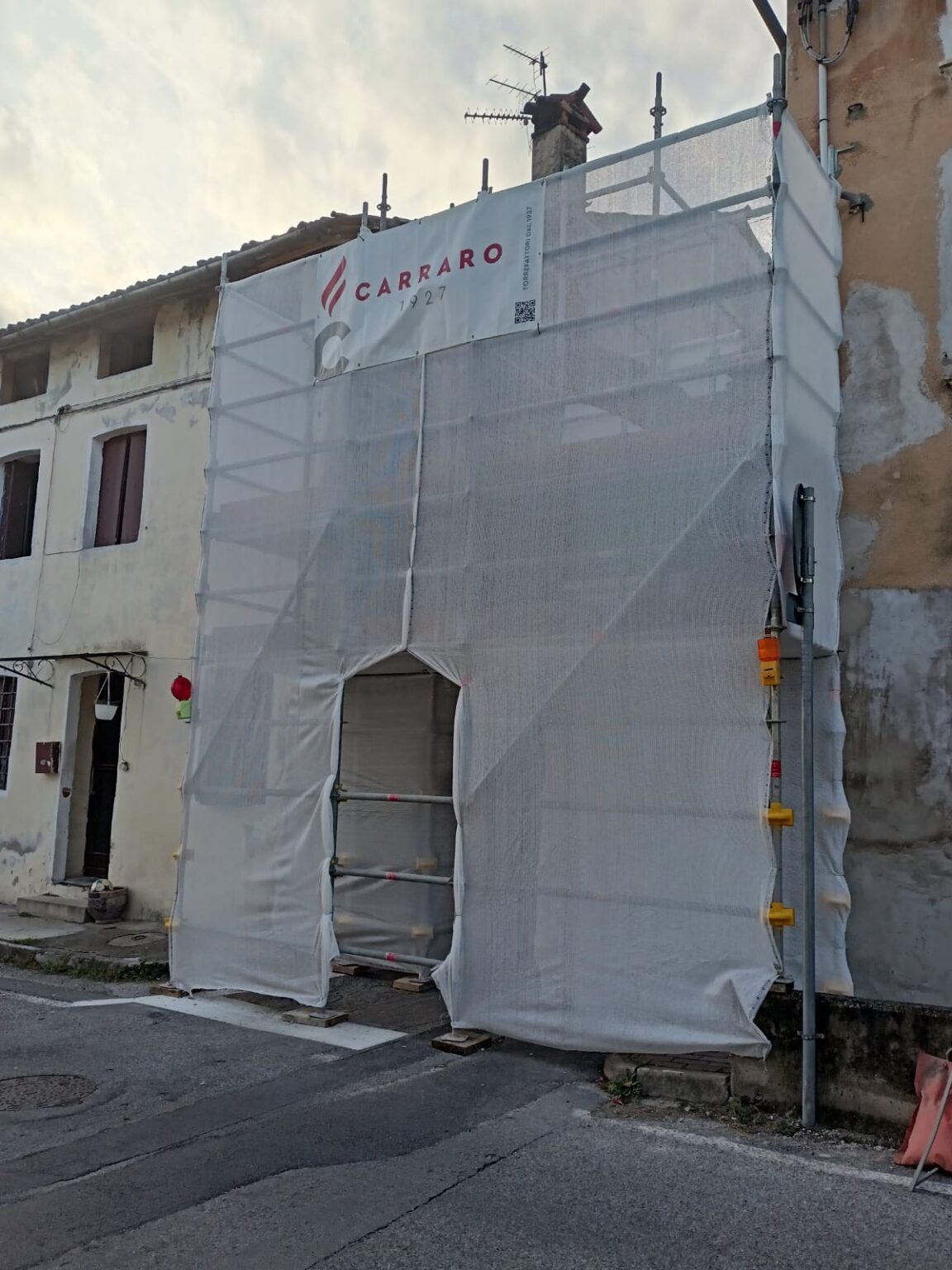 Marano Vicentino. Avviato il restauro dell'arco di Ca' Alta ...