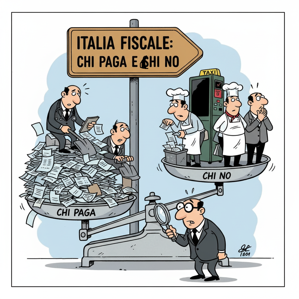 Chi paga e chi no: l’Italia spaccata tra chi dichiara tutto e chi frega ...