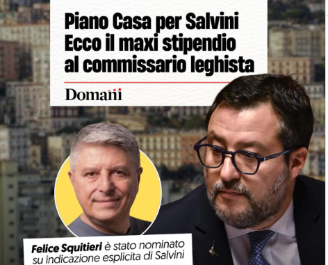 Il maxi compenso al commissario leghista nausea e umilia l'Italia che ...